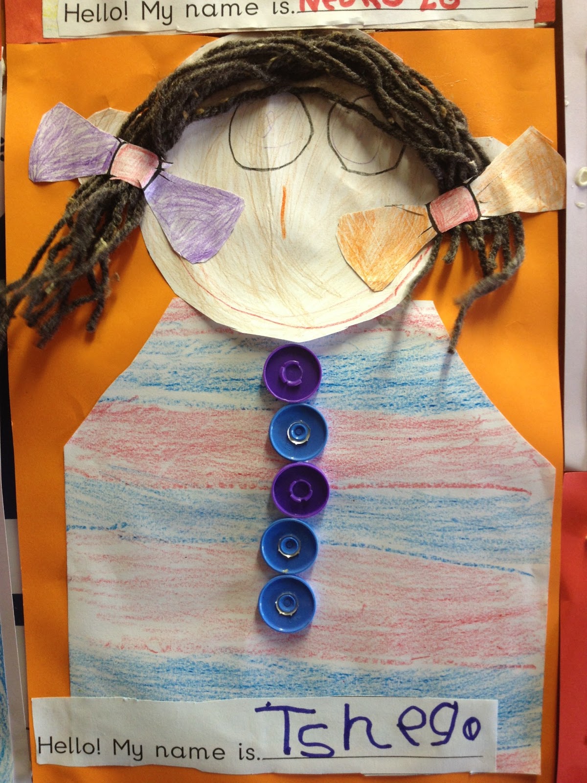 Crayons and Crafting: All about me glyphs